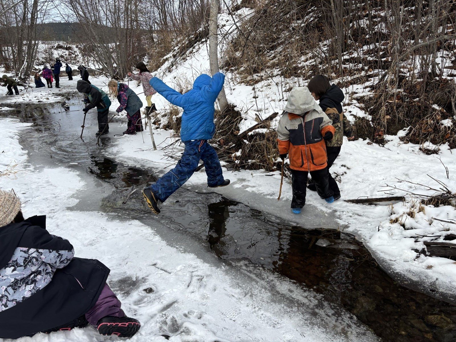 Measuring Water Levels - 150 Mile Elementary